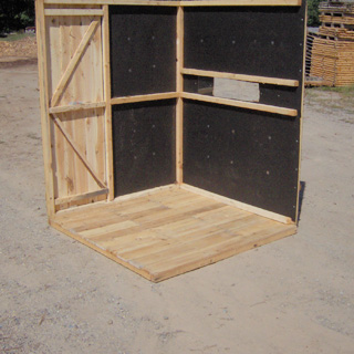 Hunting Deer Blinds & Cedar Wood Hunting Blind Kits | Productive Cedar ...